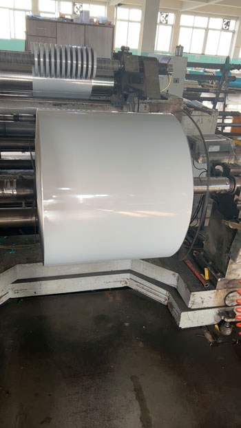 Double Side White Pet Film Laminated Aluminum Foil - Shield Tapes Rolls